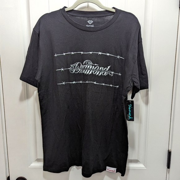 Diamond Supply Co. | Shirts | Nwt Diamond Supply Co Barbed Wire And ...